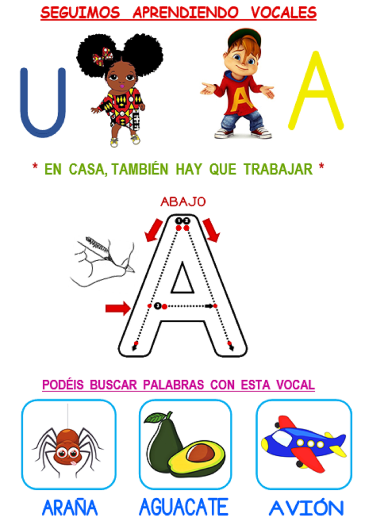 Tareas Casa (NÚMEROS y LETRAS) (15) - Rincón del Alumno